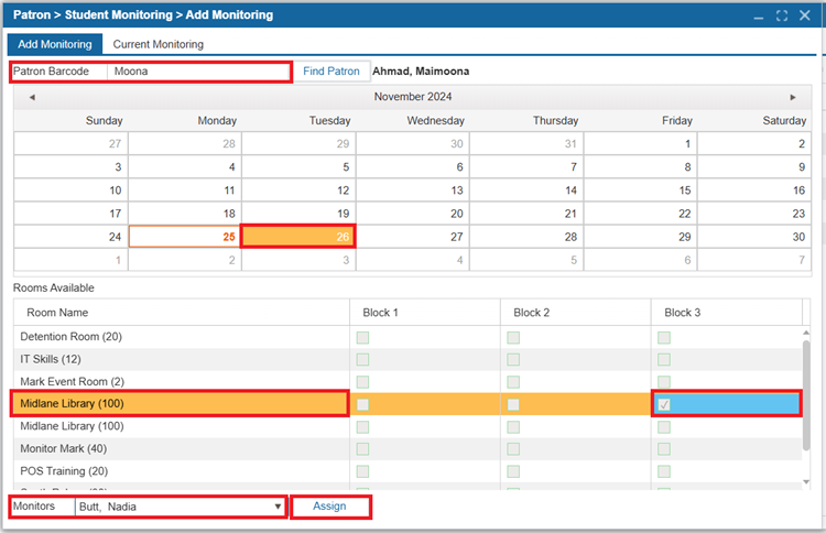 Student Monitoring | ILS Documentation